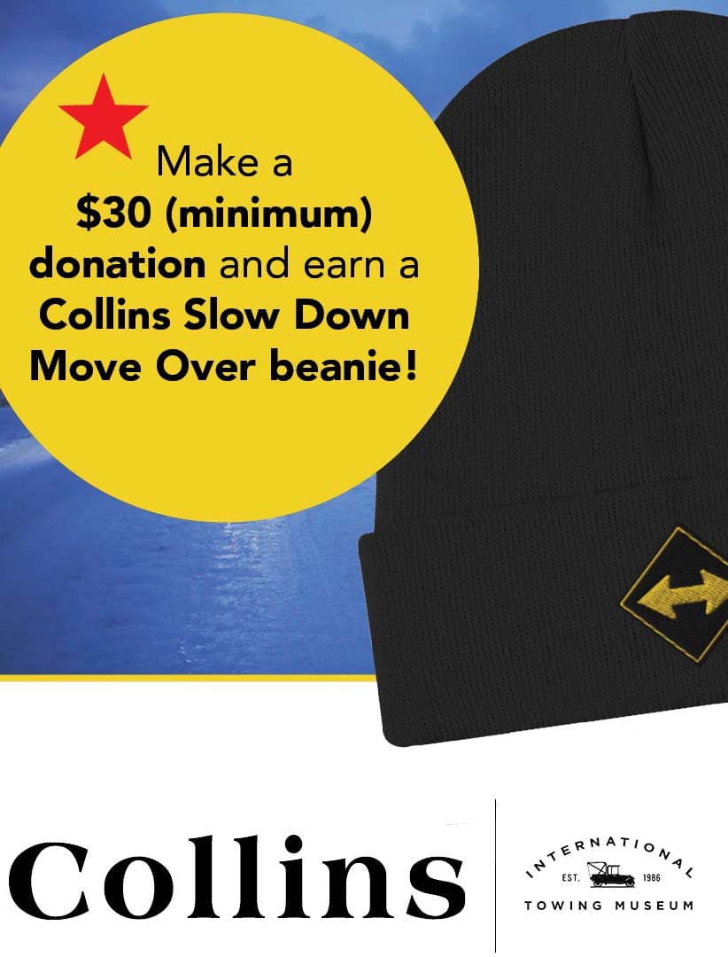 6164BA463E514 Slow Down Move Over Embroidered Beanie – Collins Dollies ...