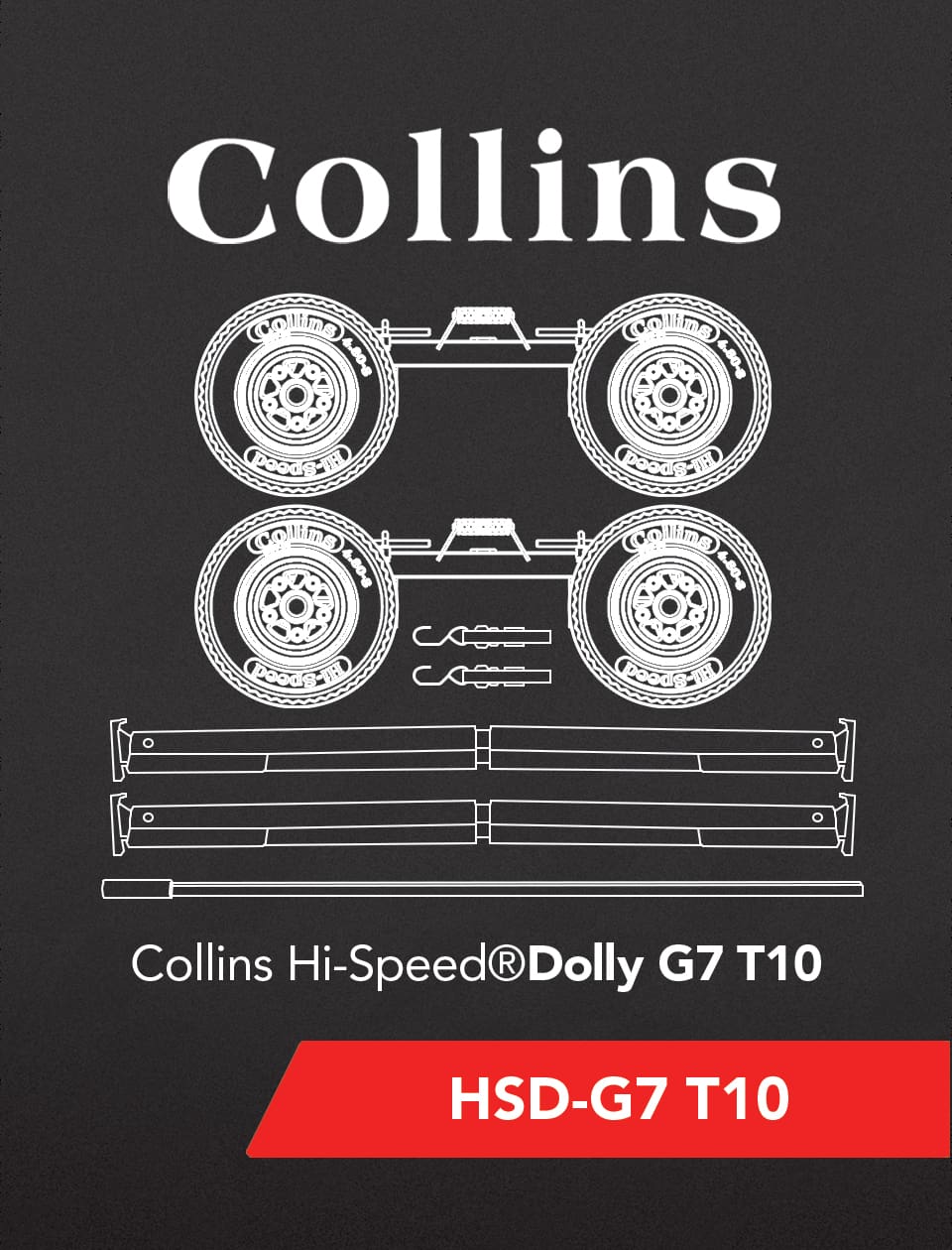Hi-Speed® Dolly G7 T10 – Collins Dollies Official Site