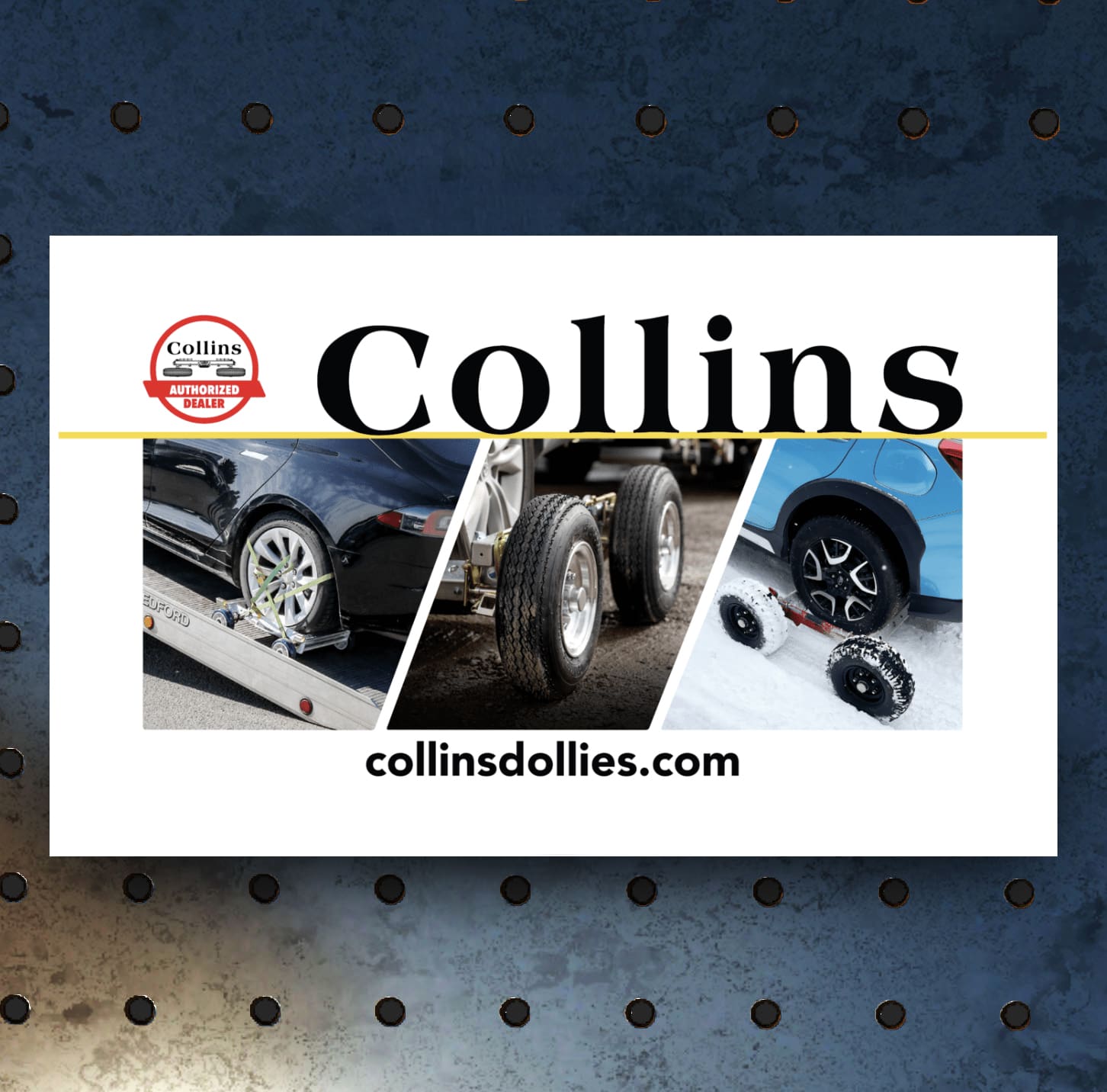 DSM-ADB Authorized Dealer Banner - 60" x 36" Vinyl Banner – Collins ...